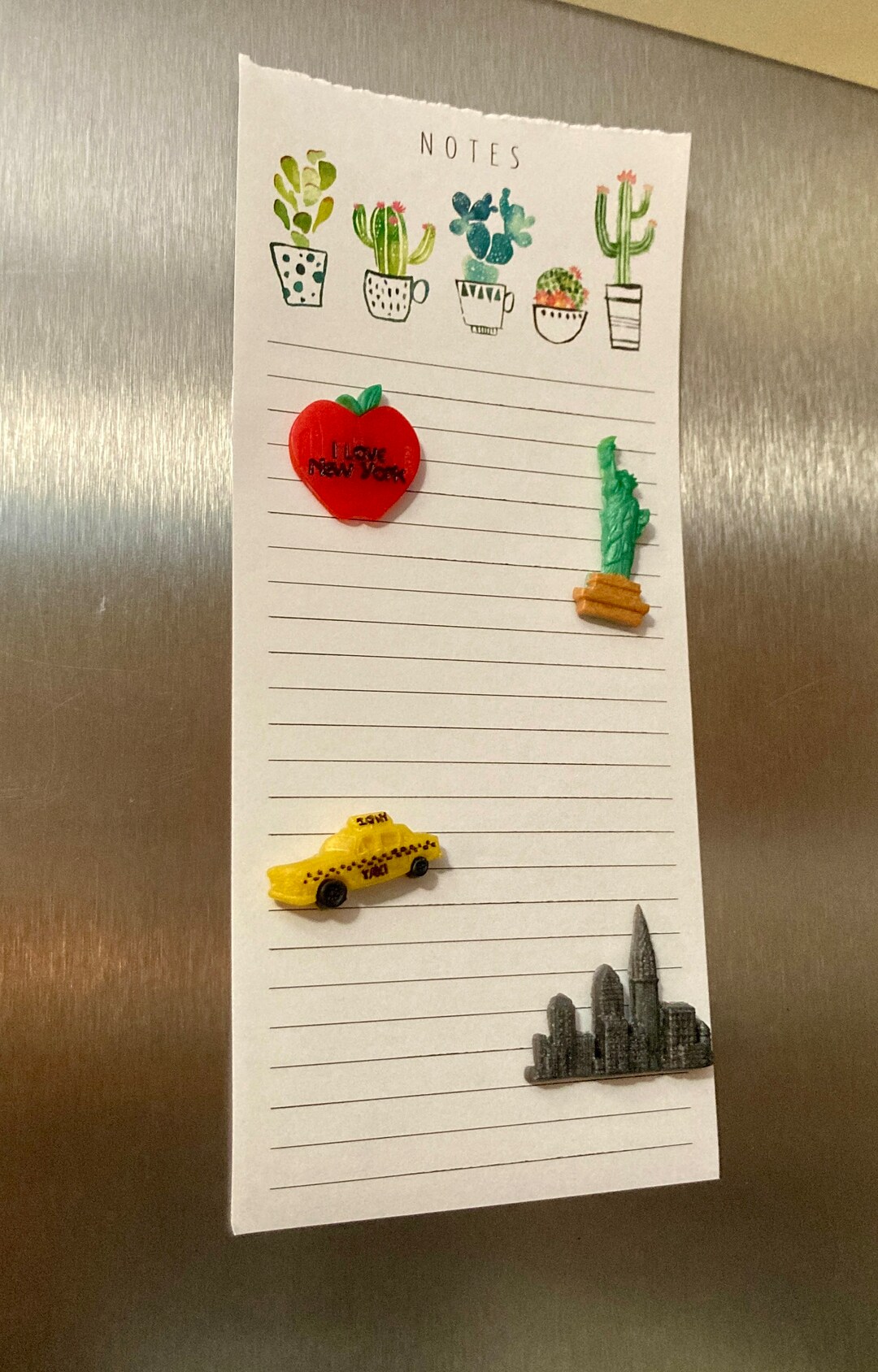 New York City Magnets- Set of 4 - Etsy