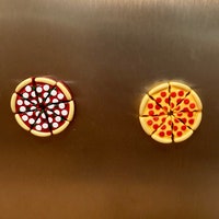 Mini Pizza Magnet - Etsy