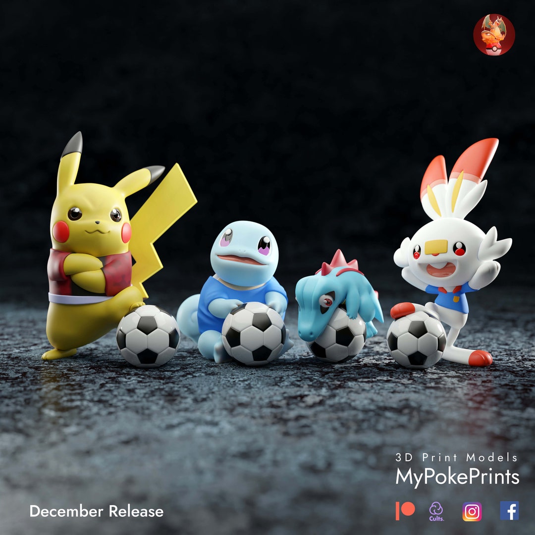 Soccer Team Pokemon - Etsy