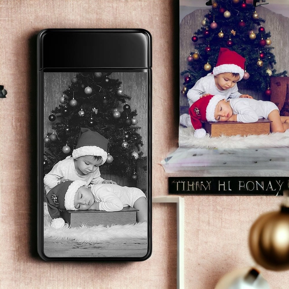 Personalized Lighter, Custom Black Engraved Photo Lighter, Custom ...