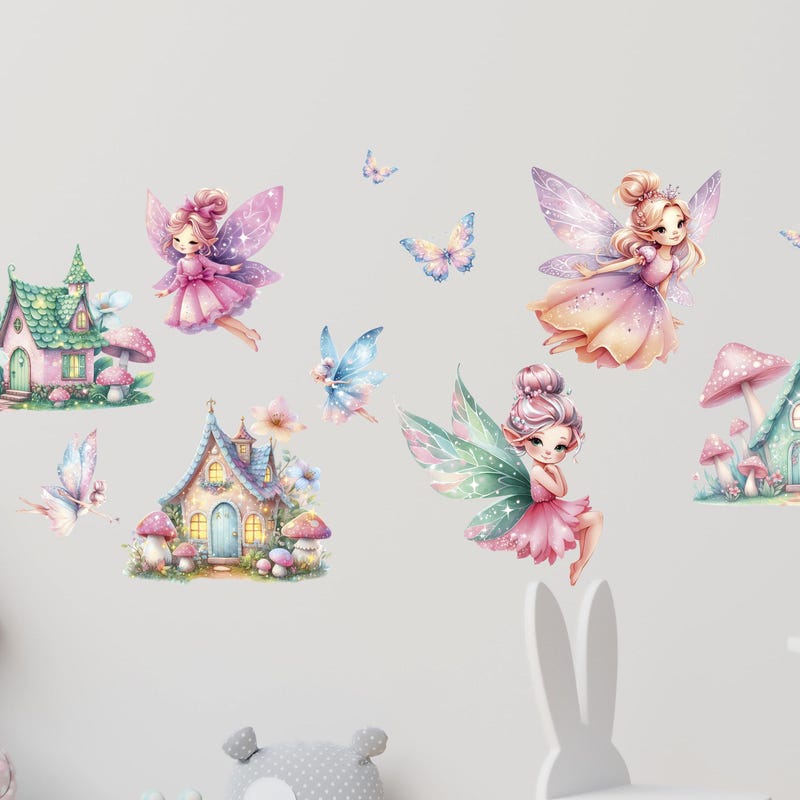 Fairy Wall Decal - Etsy