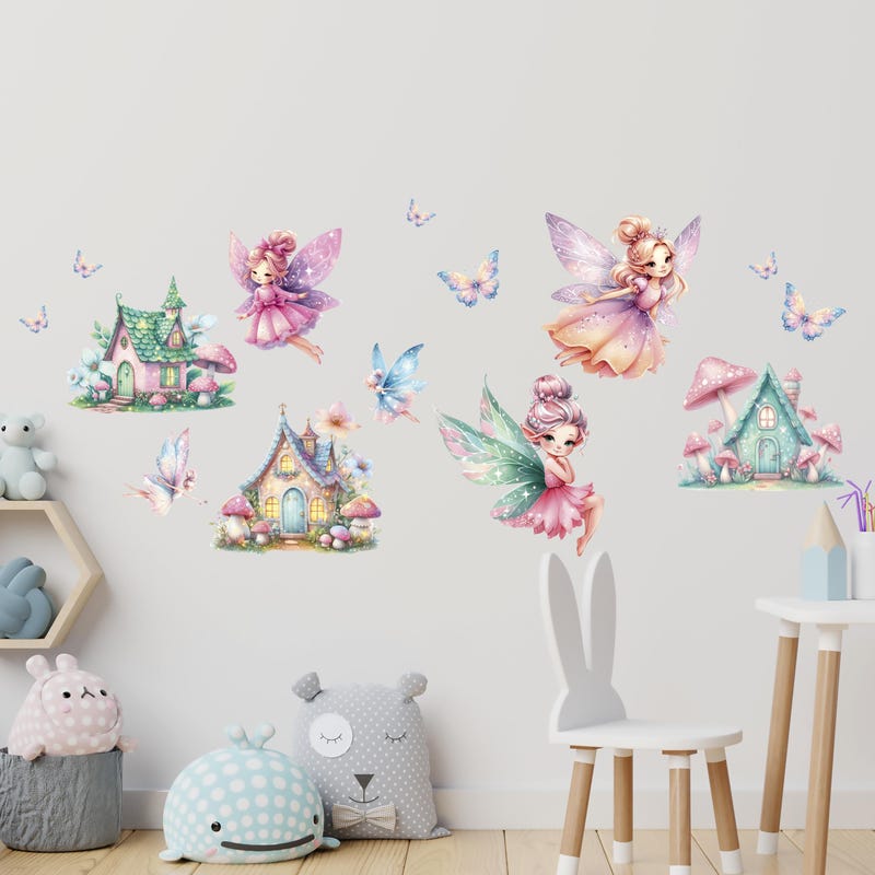 Fairy Wall Decal - Etsy