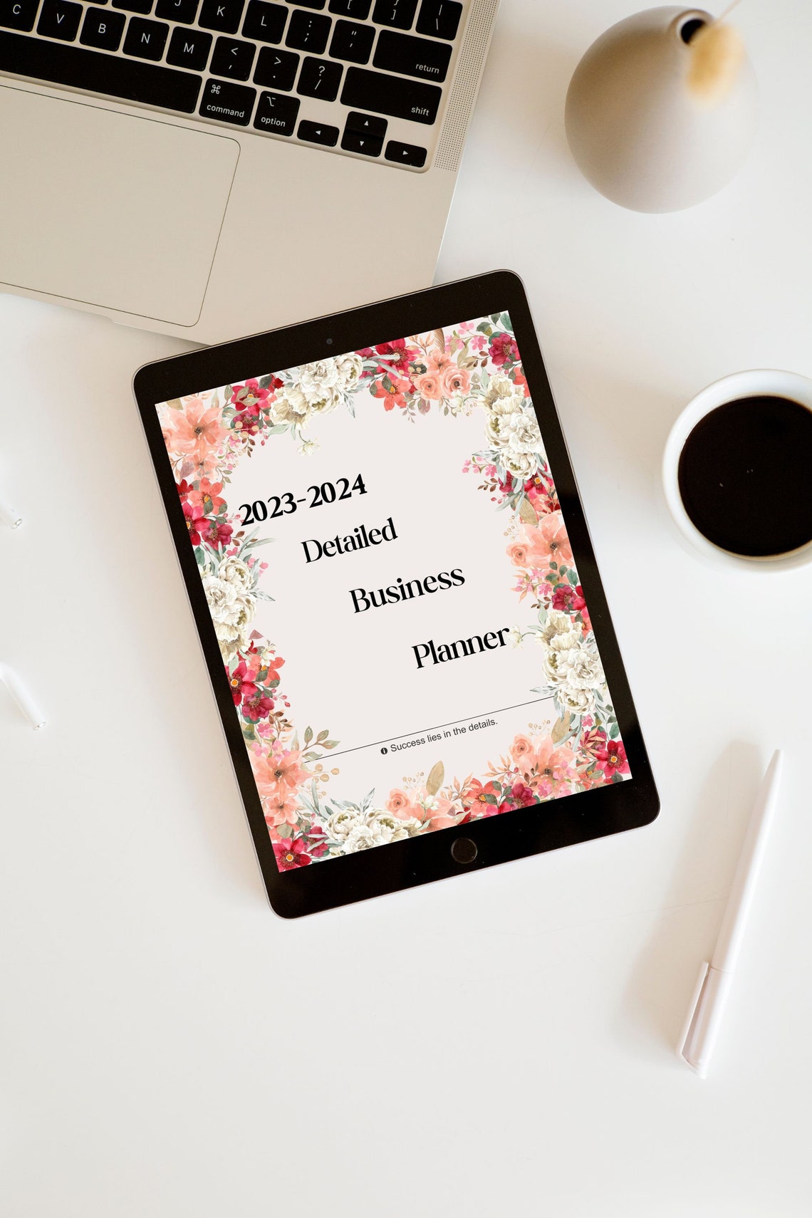 Printable Business Planner, Digital PDF Planner 2023-2024, Business ...