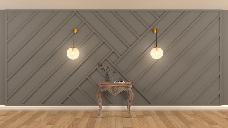 DIY Accent Feature Wall Design and Installation Build Guide | Square ...