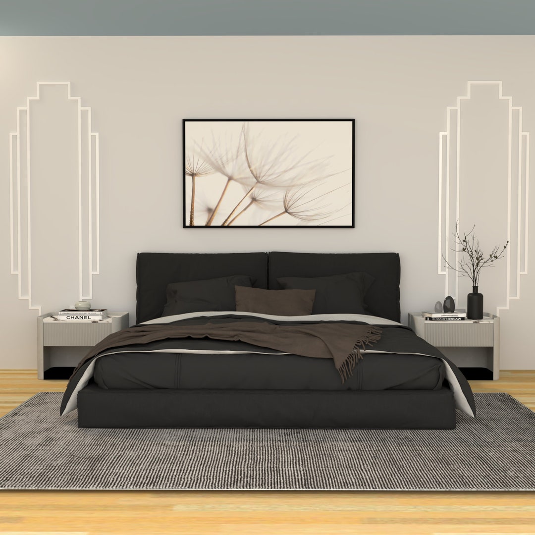 Feature Wall Art Deco Design Layout and Installation Guide charlie ...