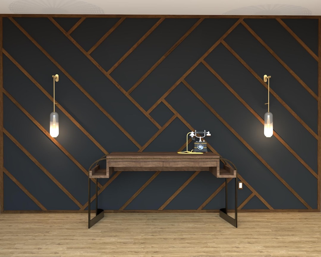 DIY Accent Feature Wall Design and Installation Build Guide | Square ...