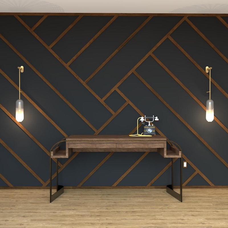 Geometric Wall Design - Etsy