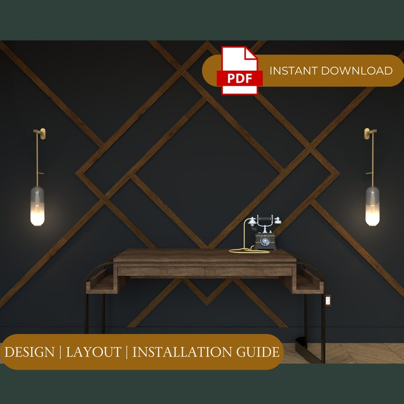 DIY Accent Feature Wall Design and Installation Build Guide | Build ...