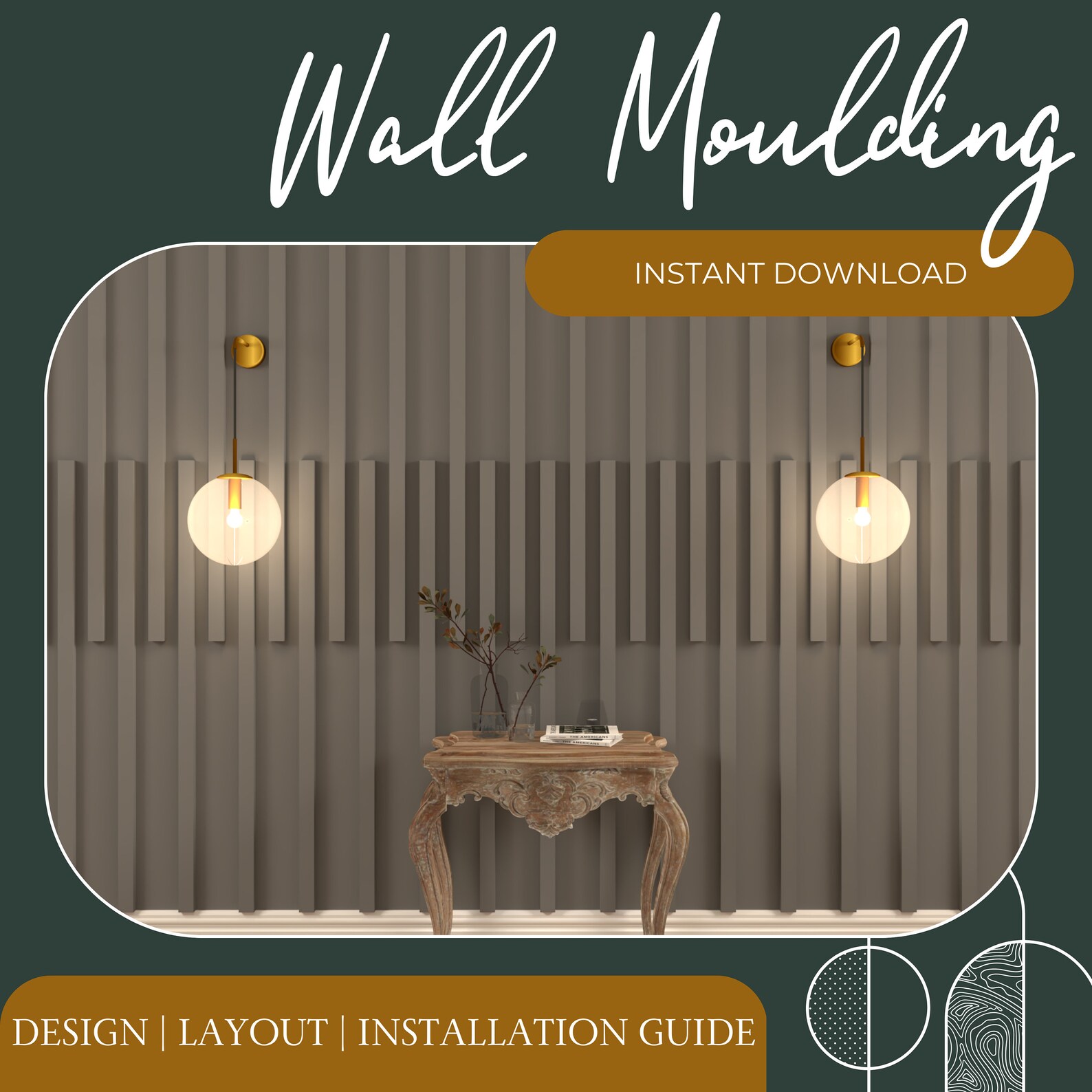 Accent Feature Wall Design and Installation Build Guide | Modern Slat ...