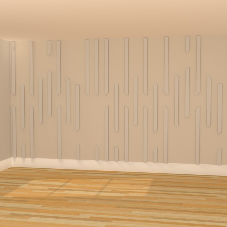DIY Modern Accent Slat Wall Design and Build Guide | Build Plans | 1 ...