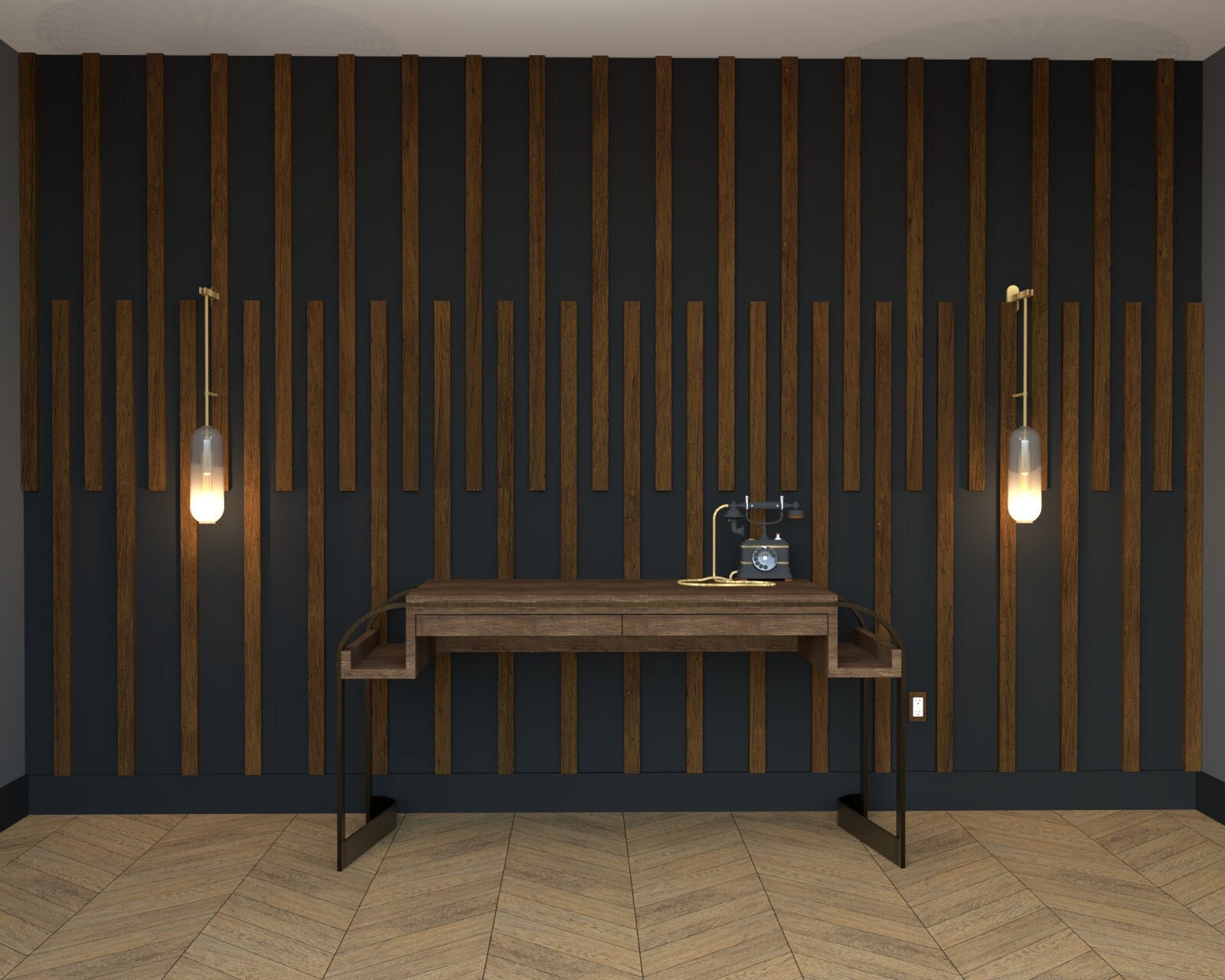 Accent Feature Wall Design and Installation Build Guide | Modern Slat ...
