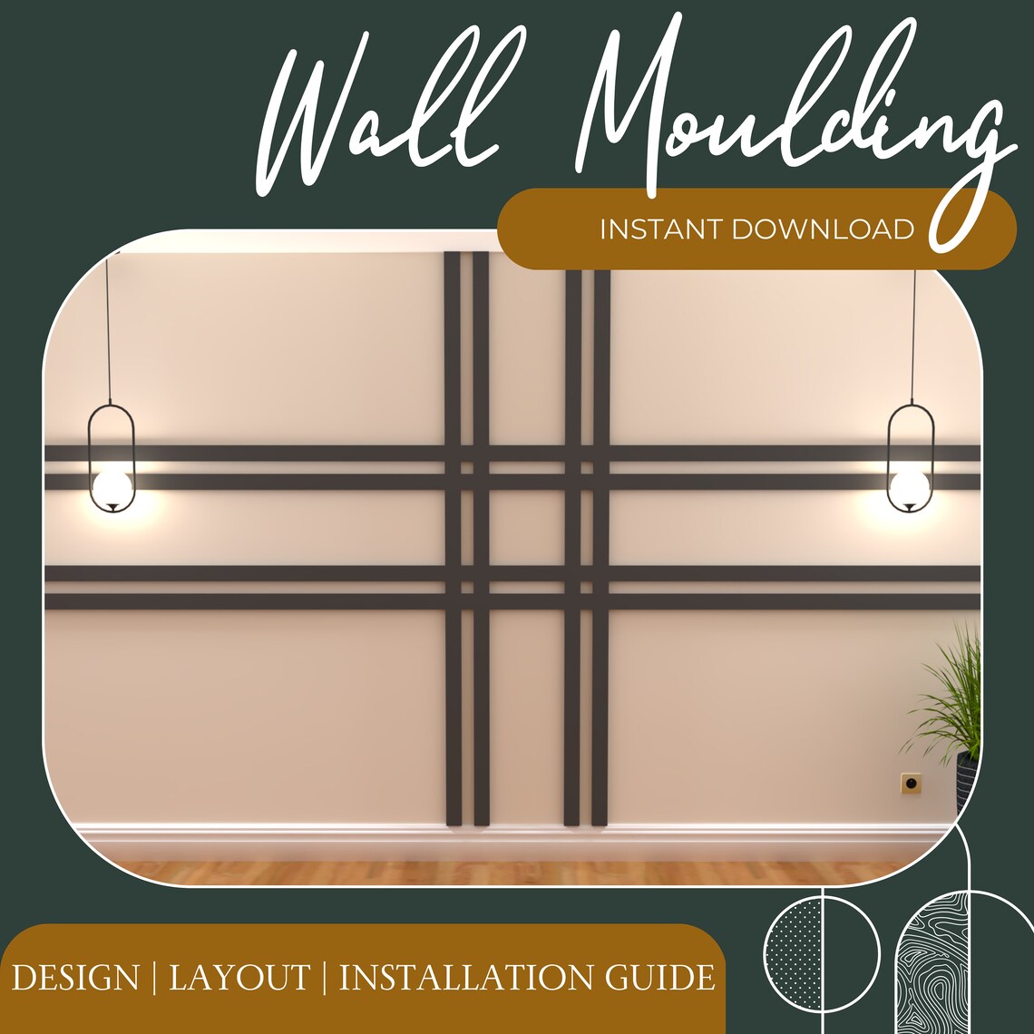 Accent Feature Wall Design and Installation Build Guide | Modern 3D ...