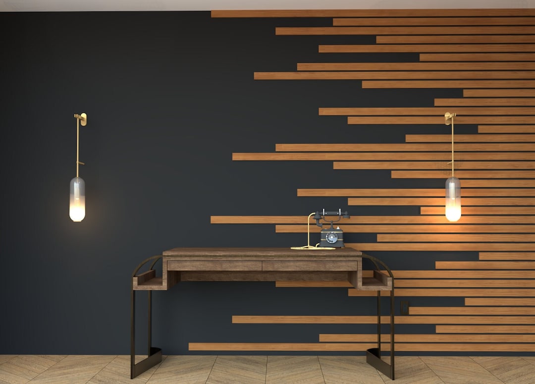 Accent Feature Wall Design and Installation Build Guide | Modern Slat ...