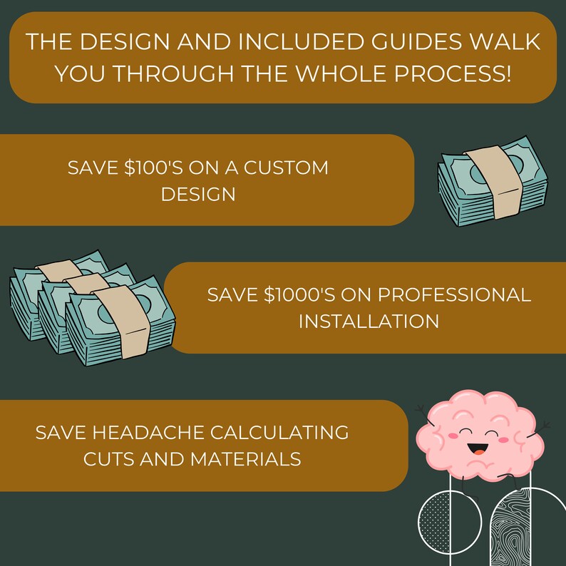 Accent Wall Moulding Modern Design and Installation Build Plan | 14 ...