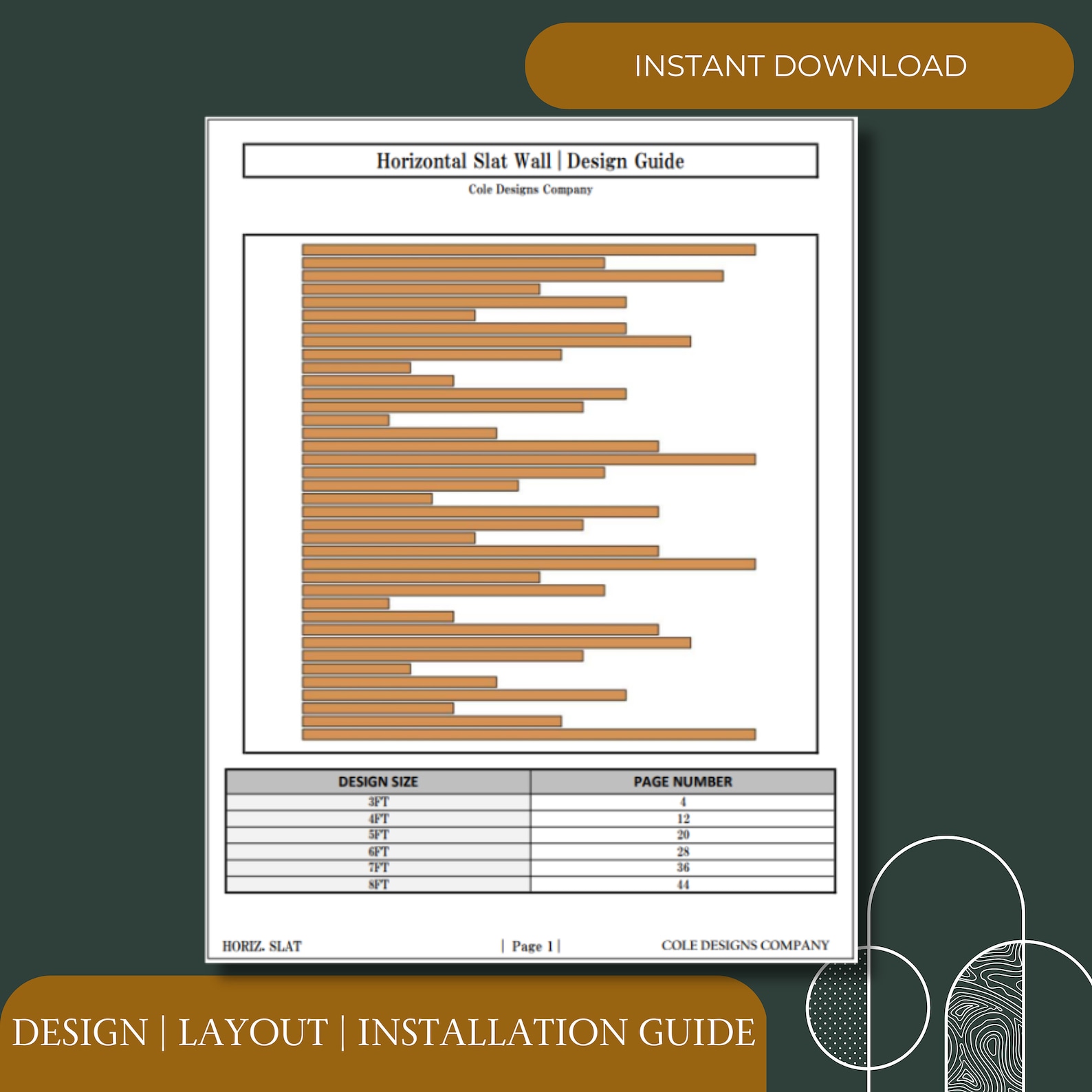 Accent Feature Wall Design and Installation Build Guide Modern Slat ...
