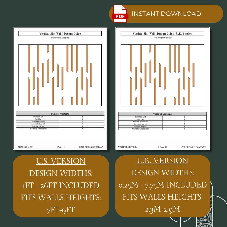 DIY Modern Accent Slat Wall Design and Build Guide | Build Plans | 1 ...