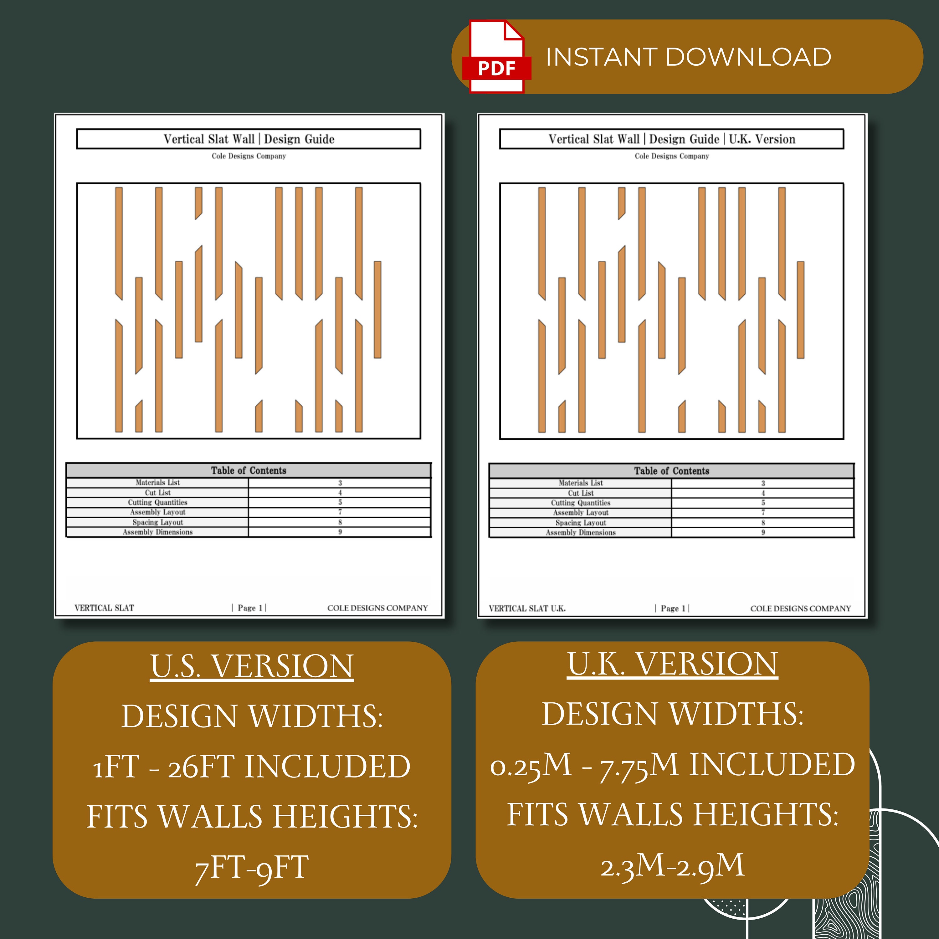 DIY Modern Accent Slat Wall Design and Build Guide | Build Plans | 1 ...