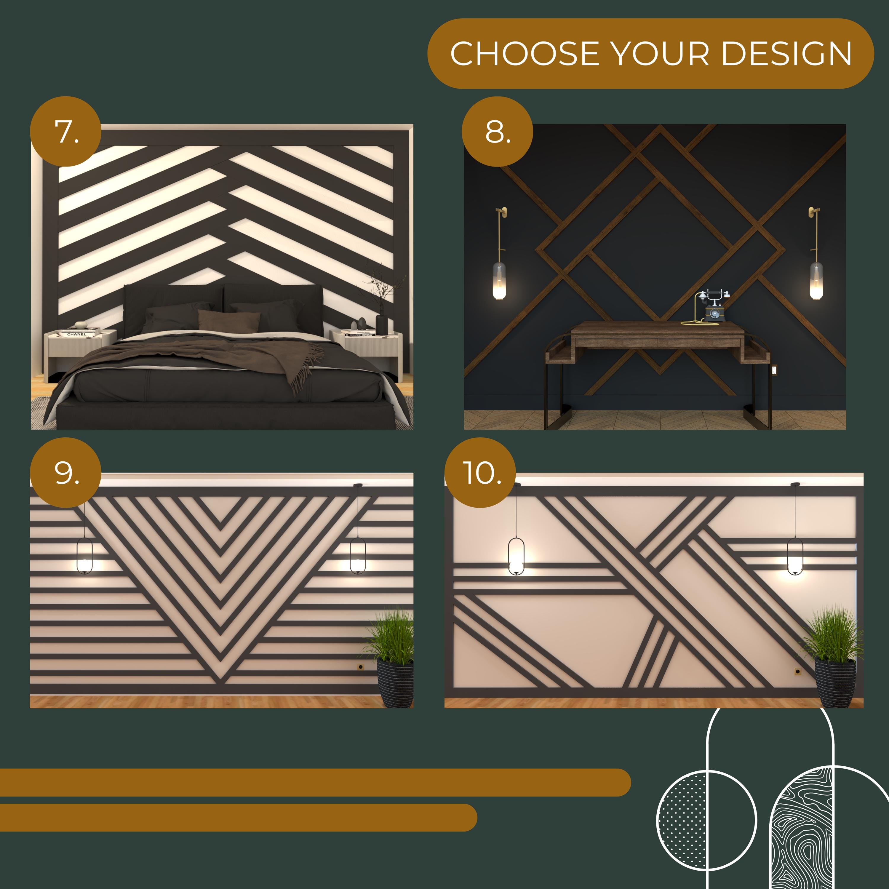 Custom Accent Feature Wall Design and Installation Build Guide ...