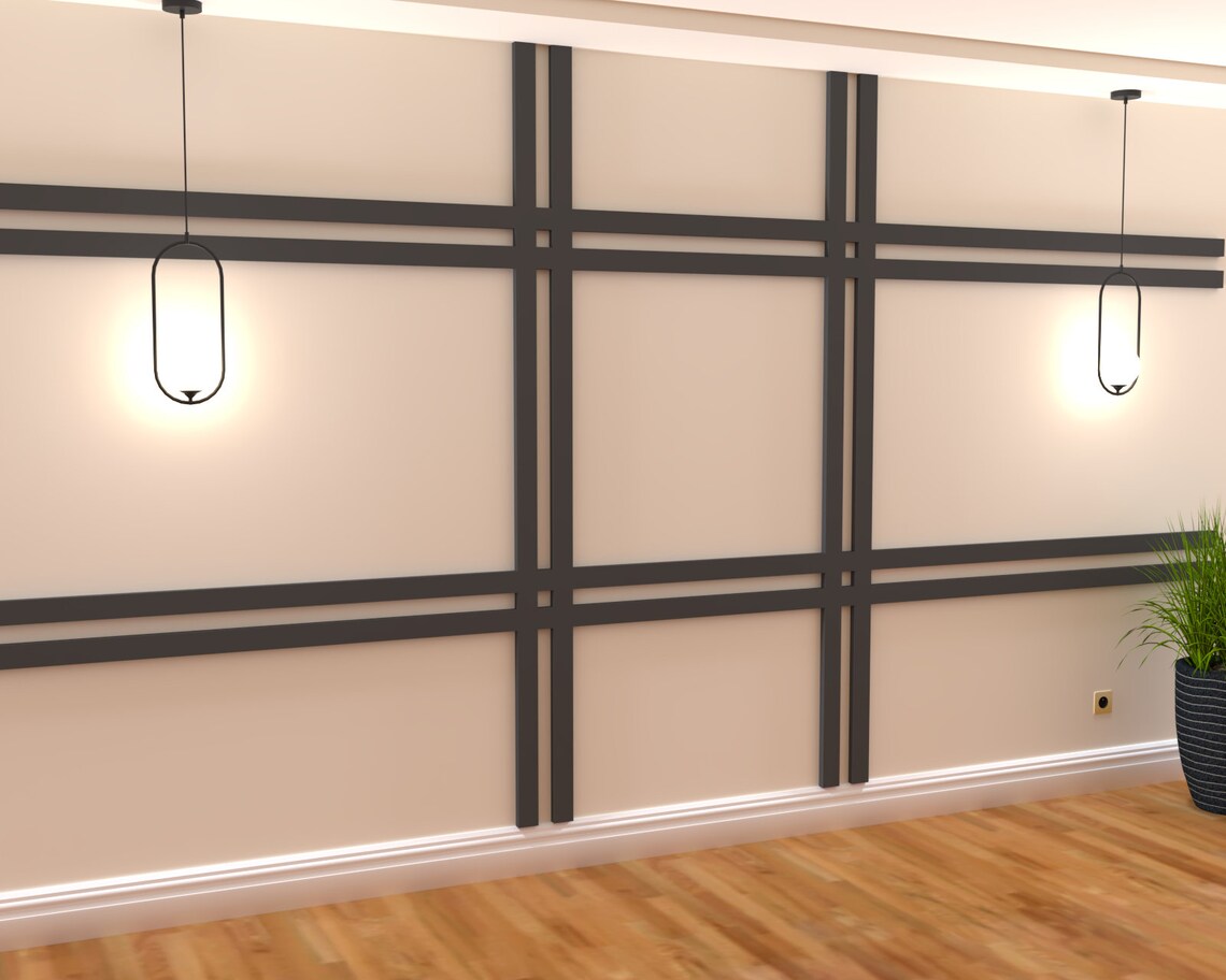 Accent Feature Wall Design and Installation Build Guide | Modern 3D ...