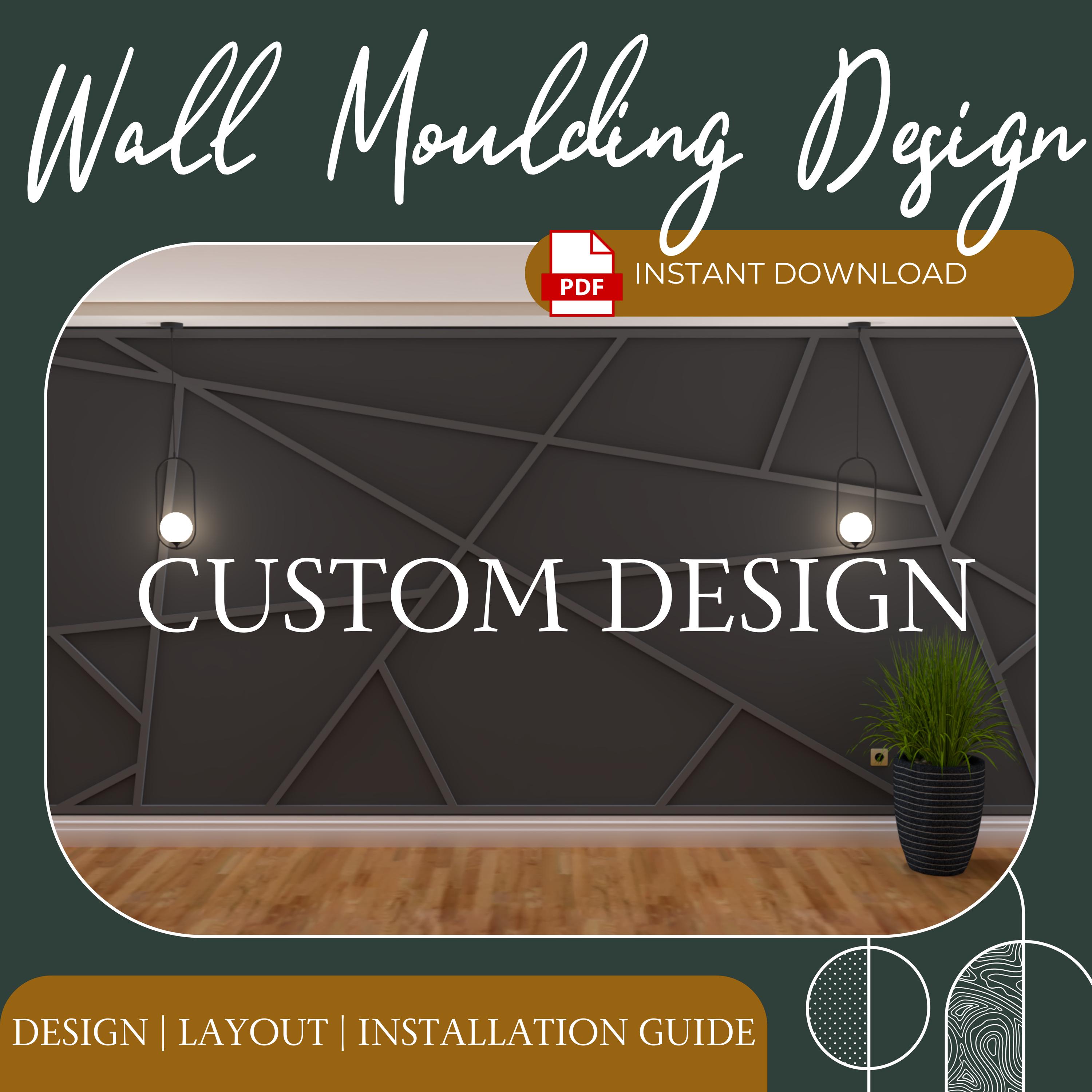 Custom Accent Feature Wall Design and Installation Build Guide ...