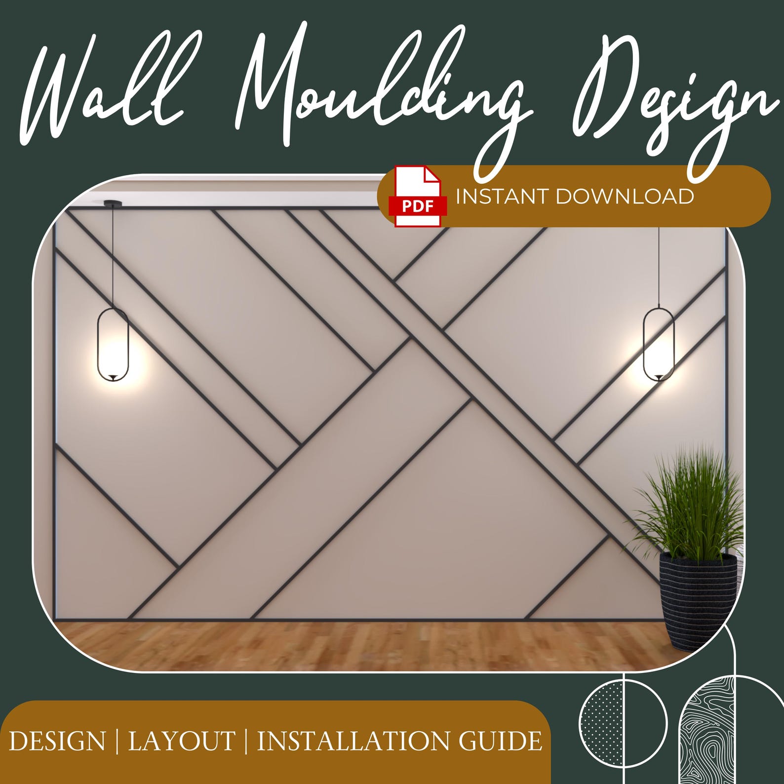 DIY Accent Feature Wall Design and Installation Build Guide | Build ...