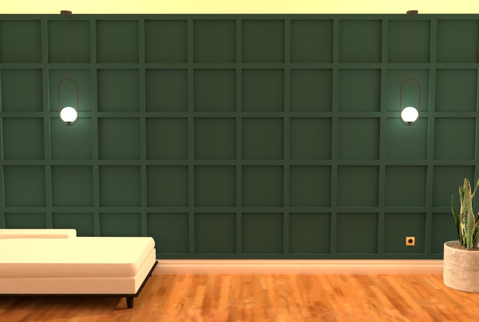 Accent Wall Moulding Design and Installation Build Guide | Board and ...