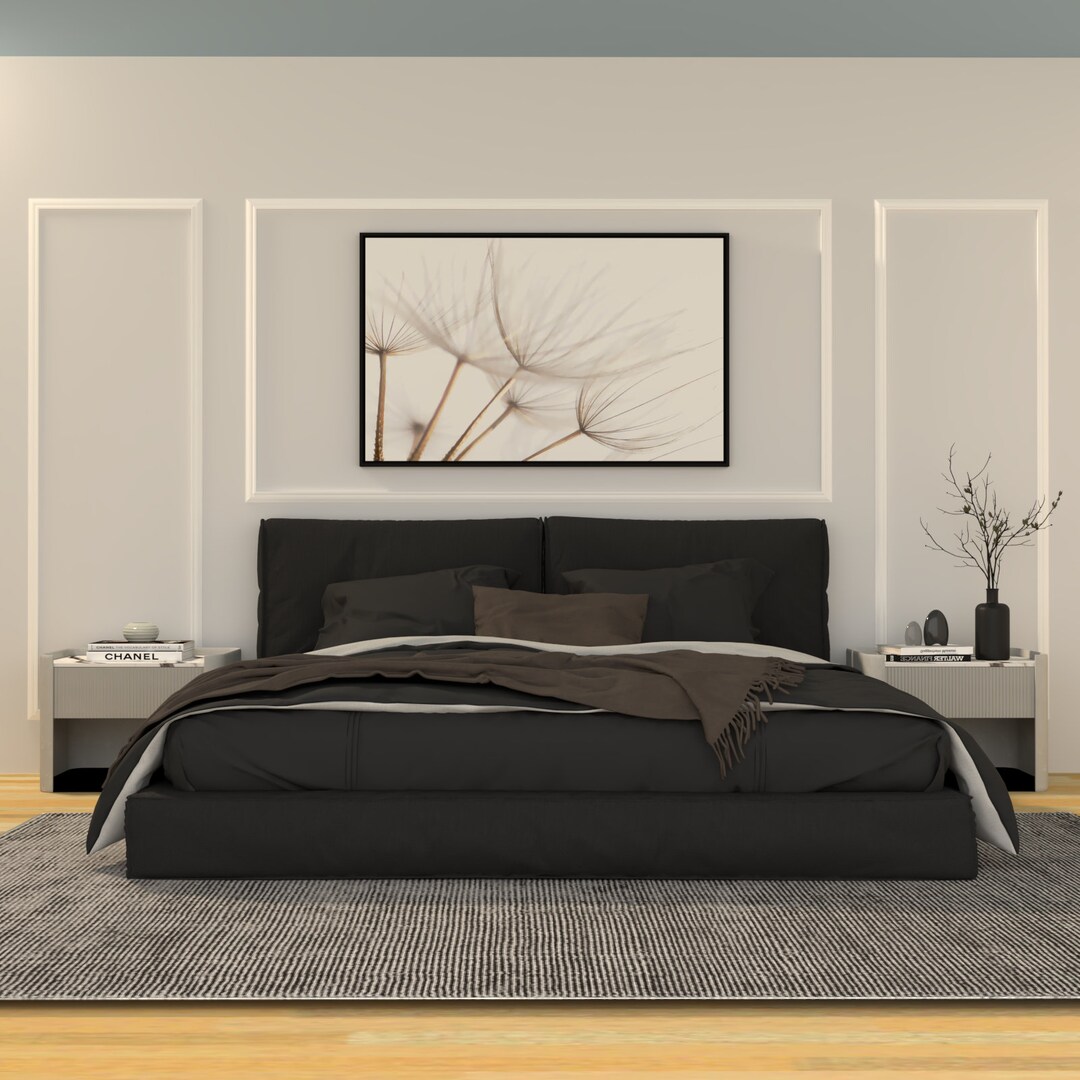 Statement Wall Moulding Design, "julie Design" in 4 Sizes, Build Guide ...