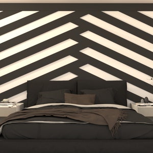 DIY Build Guide Accent Wall Moulding Design and Installation Build Plan ...