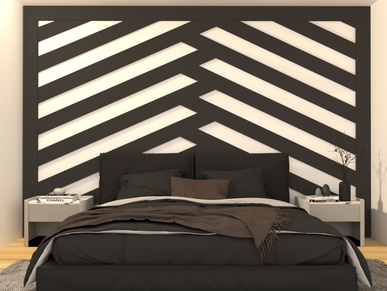 DIY Build Guide Accent Wall Moulding Design and Installation Build Plan ...