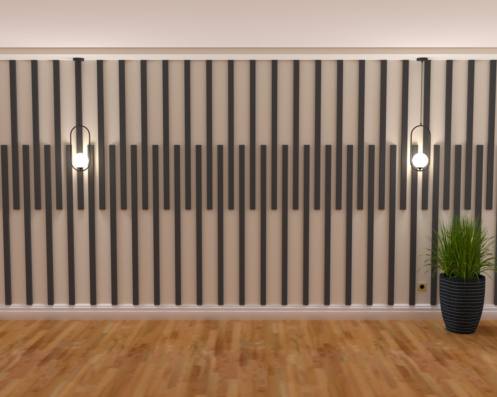 Accent Feature Wall Design and Installation Build Guide | Modern Slat ...