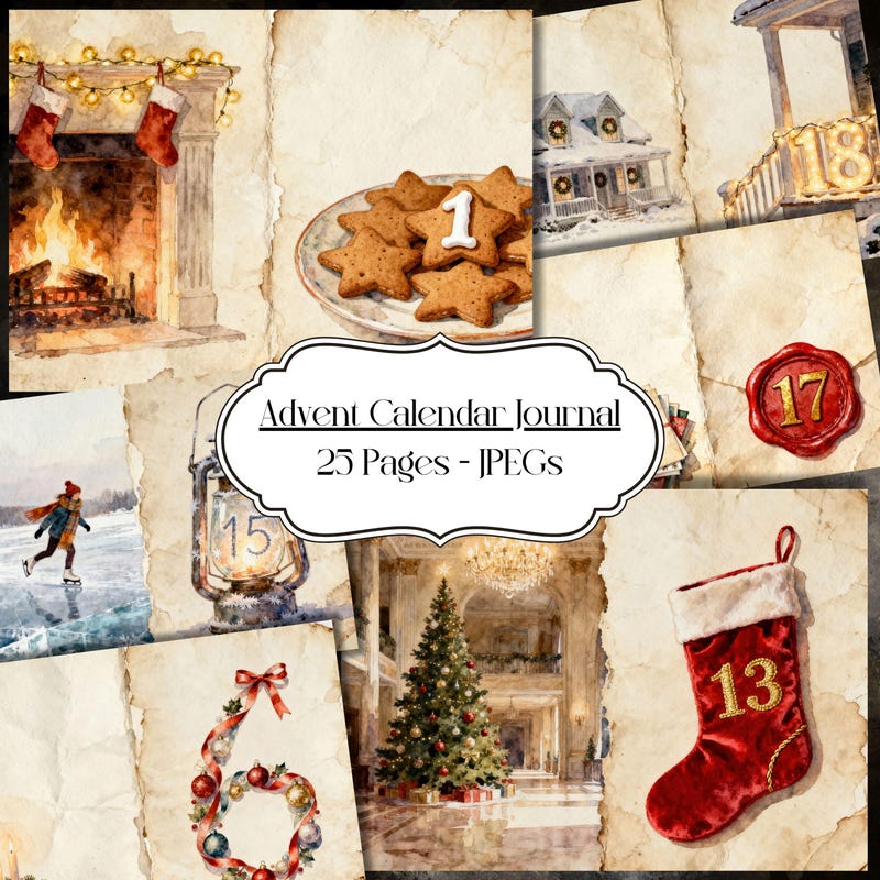 Advent Journal - Etsy