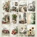 Green Farm Digital Paper: Rustic Cottagecore Scrapbook Pages (digital ...