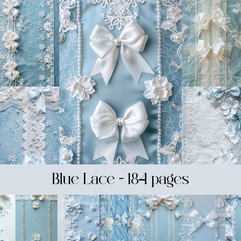 Lace Scrapbook Paper - Etsy