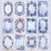 Purple Ornate Frames: Rococo Baroque Digital Paper (155 JPEG) - Etsy