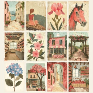 Simple Life Pages for Scrapbook and Junk Journal, Digital Paper ...