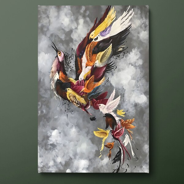 Phoenix Rising Art - Etsy