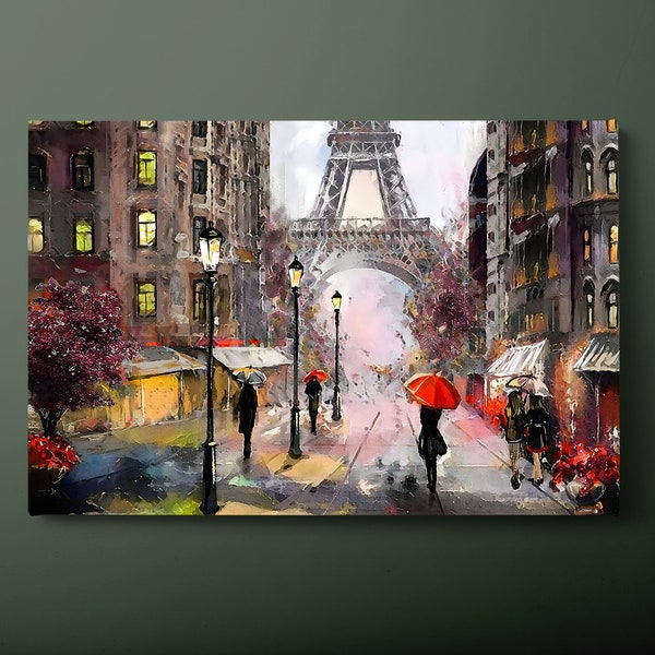 Paris Canvas Print - Etsy