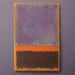 Purple Mark Rothko Canvas Wall Art Modern Abstract Canvas - Etsy