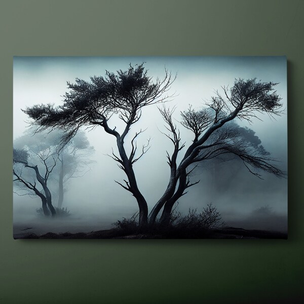Leafless Tree Art - Etsy