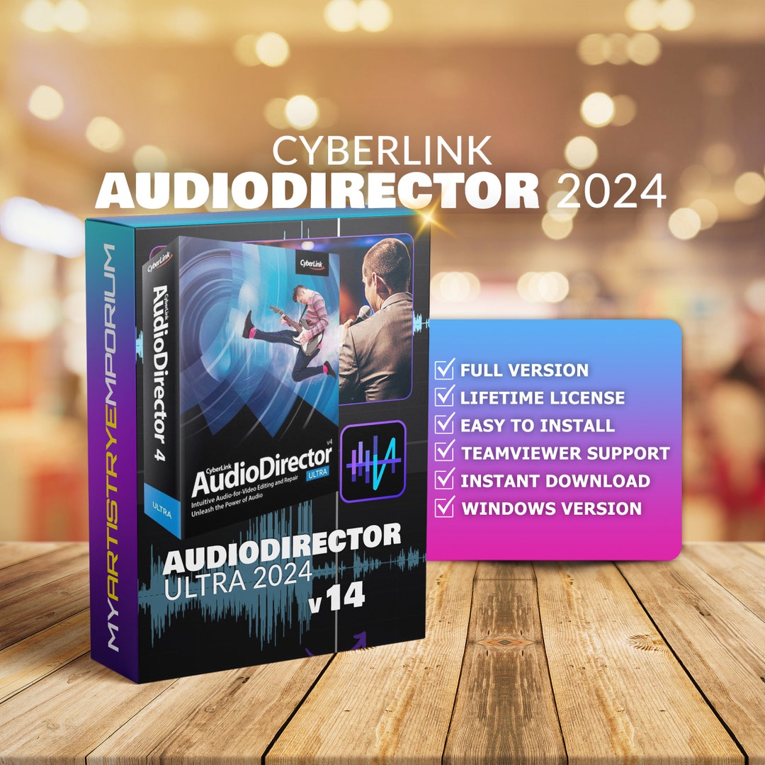 Audiodirector Ultra 2024 V14 audio Editing Soft for PC - Etsy