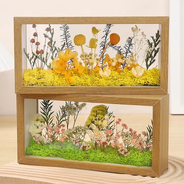 Acrylic Flower Photo Frame - Etsy