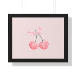Coquette Room Decor, Trendy Pink Bows Wall Art, Preppy Poster, College ...