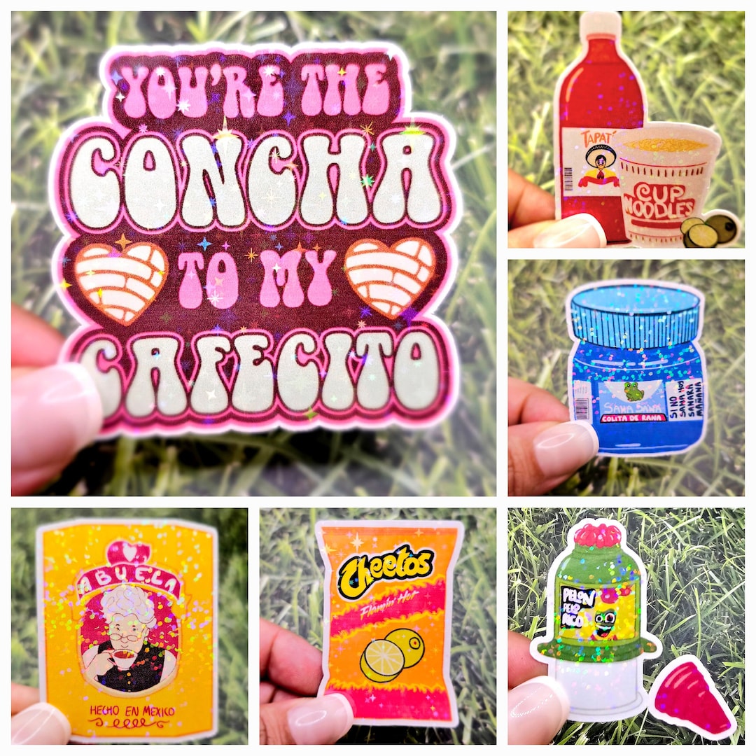 Mexican Sticker Bundle (14 Stickers) Mujer Latina Sticker, Mexican ...