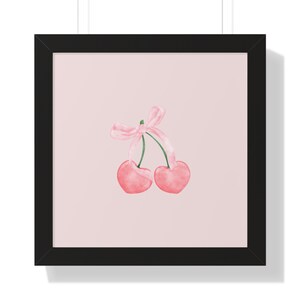 Coquette Room Decor, Trendy Pink Bows Wall Art, Preppy Poster, College ...