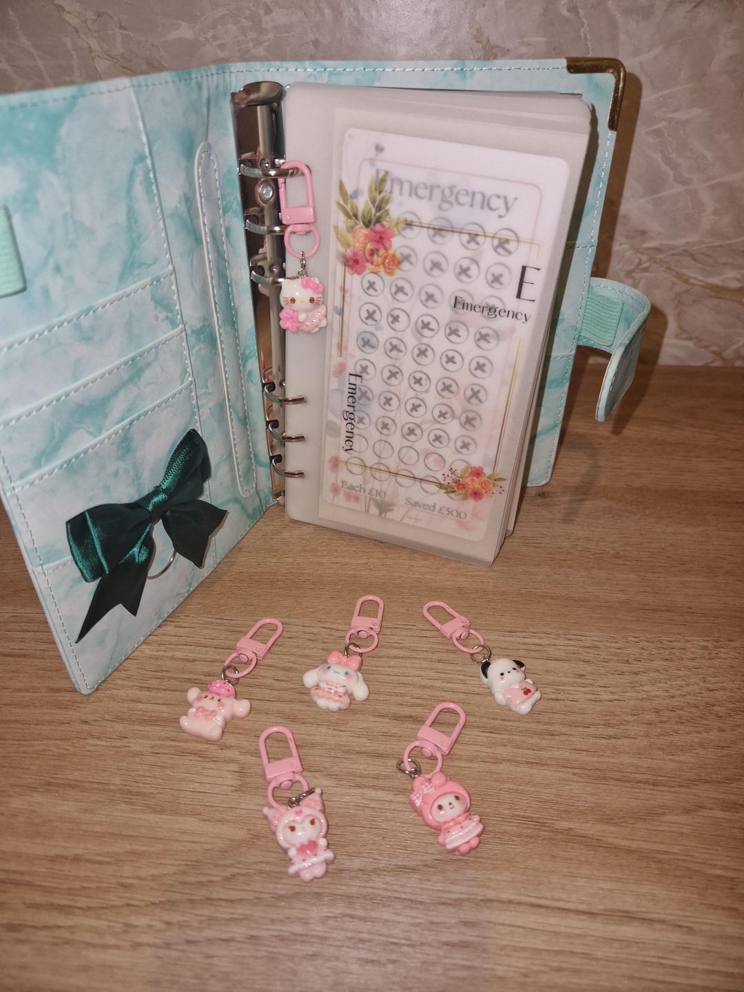 Hello Kitty Binder/planner Charm - Etsy