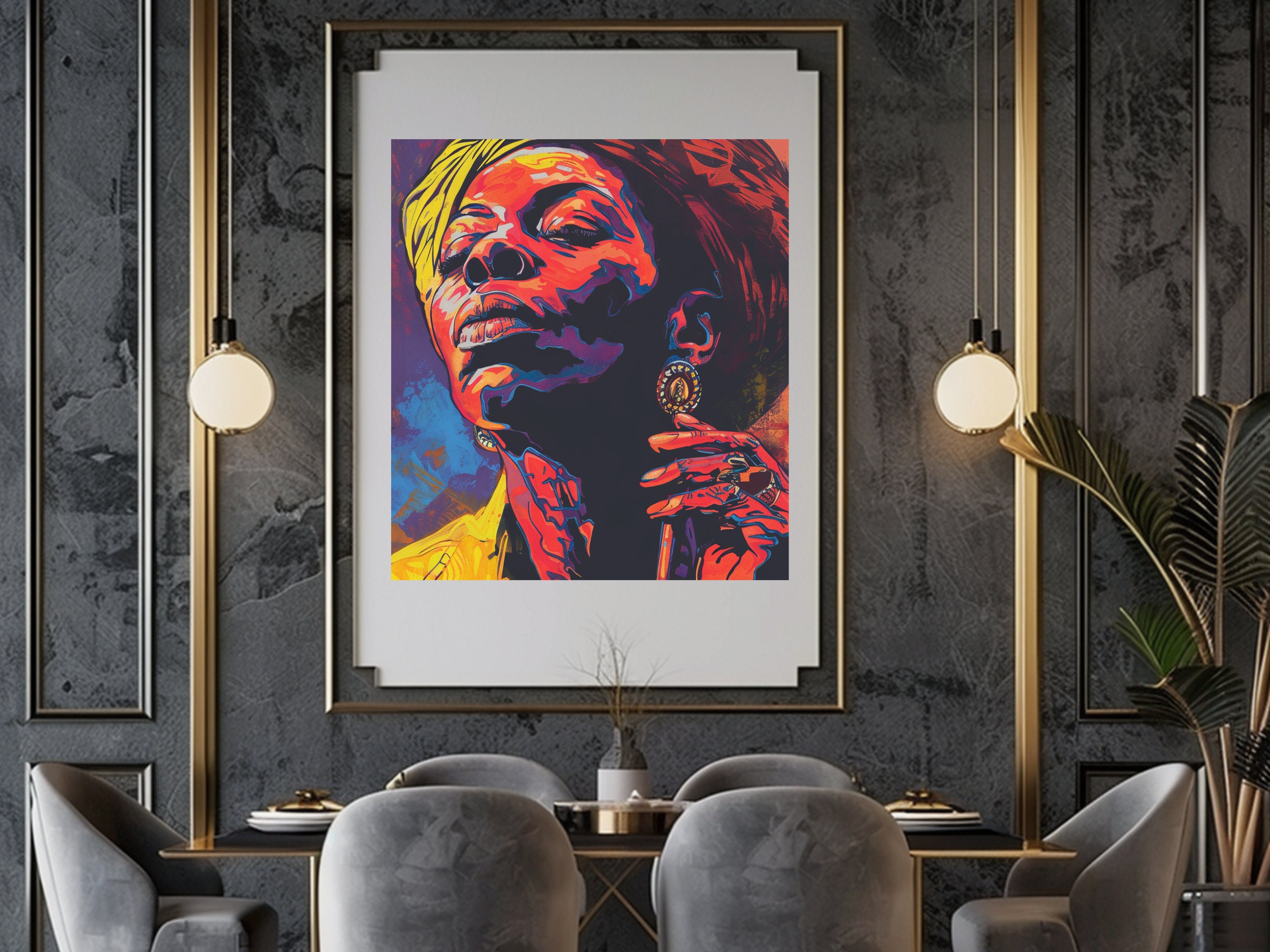 Nina Simone | Printable Wall Art | DIGITAL DOWNLOAD | Women’s History ...