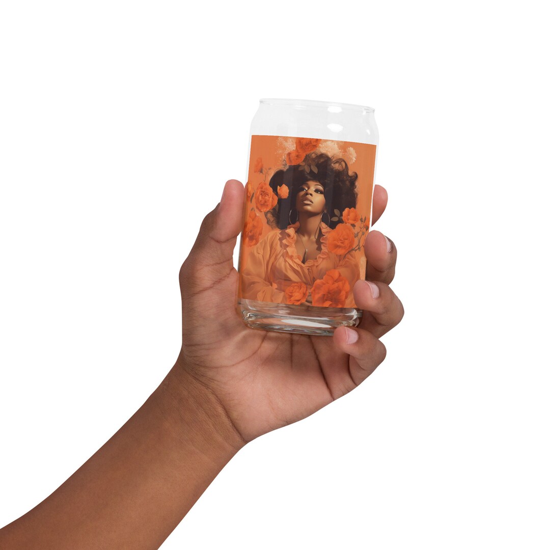 RESPECT - Can Shaped Glass | Aretha Franklin | Abstract| Women’s Month ...
