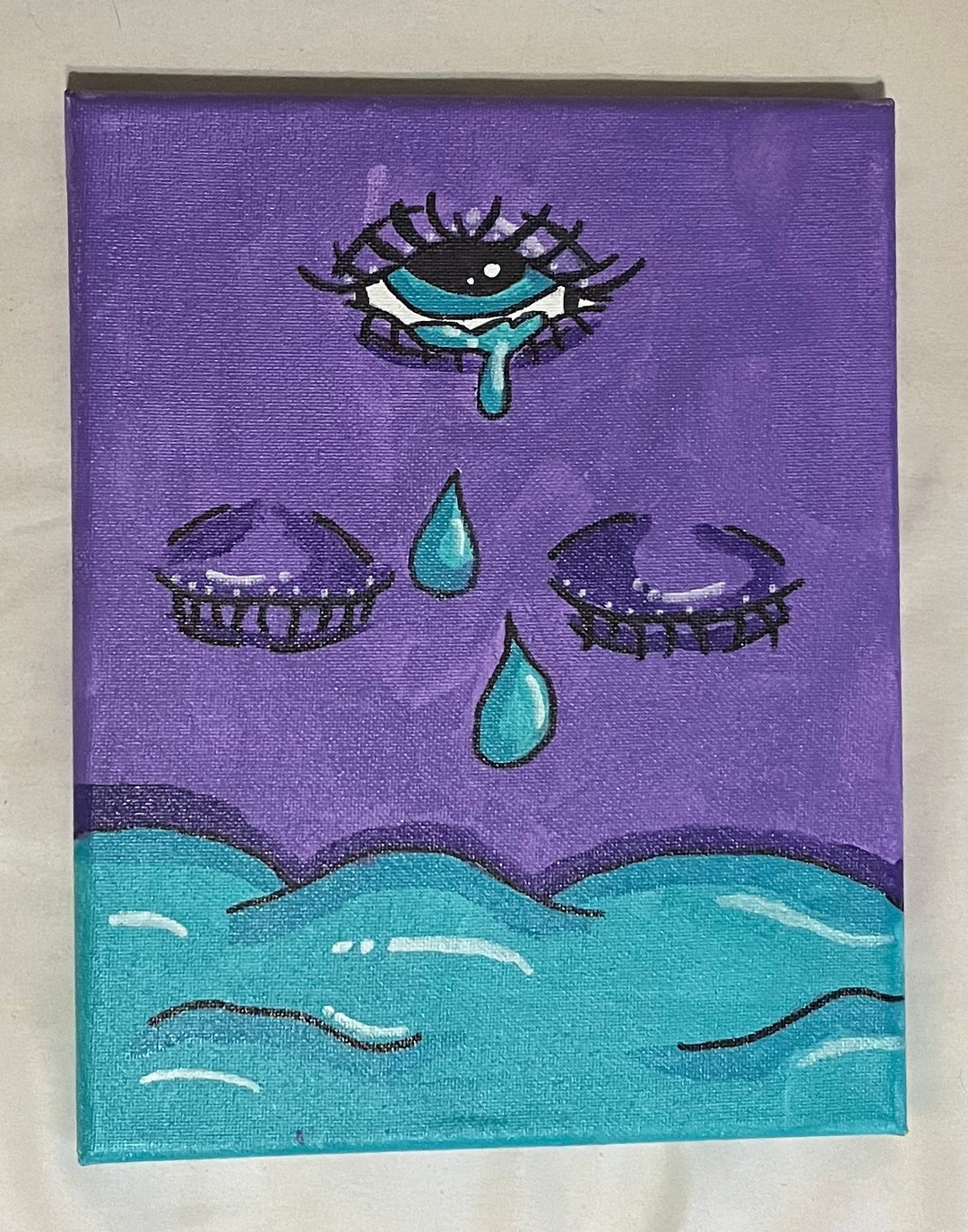 Colorful Third Eye Painting. - Etsy