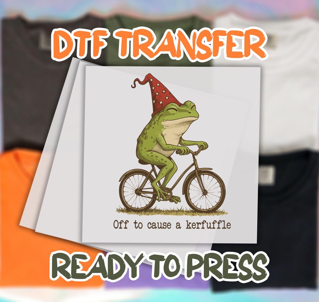 Adult Humor DTF Transfer, Frog Meme Dtf Gang Sheet, Mental Health Ready ...