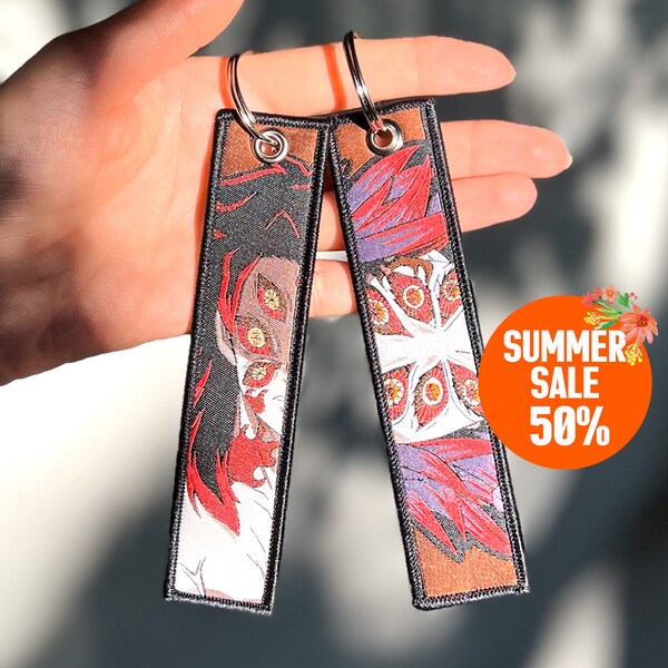 Anime Keychain - Etsy